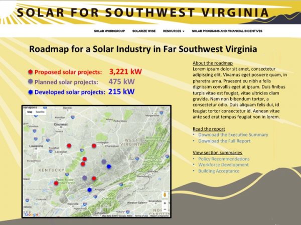 Road Map for a Solar Industry in Far Southwest Virginia – Solar for ...